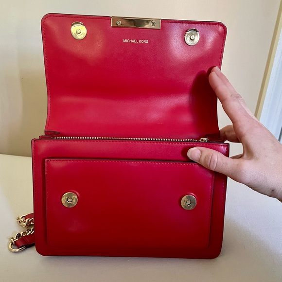 Michael Kors | Bags | Item Has Soldmichael Kors Leather Jade Gusset ...